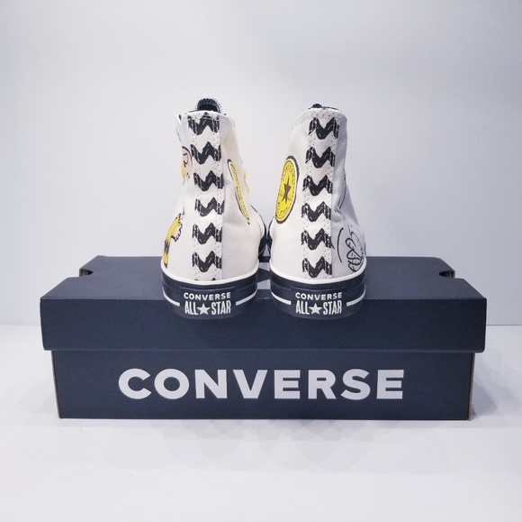 Converse | Shoes | Converse By You Peanuts Snoopy Charlie Brown Black ...